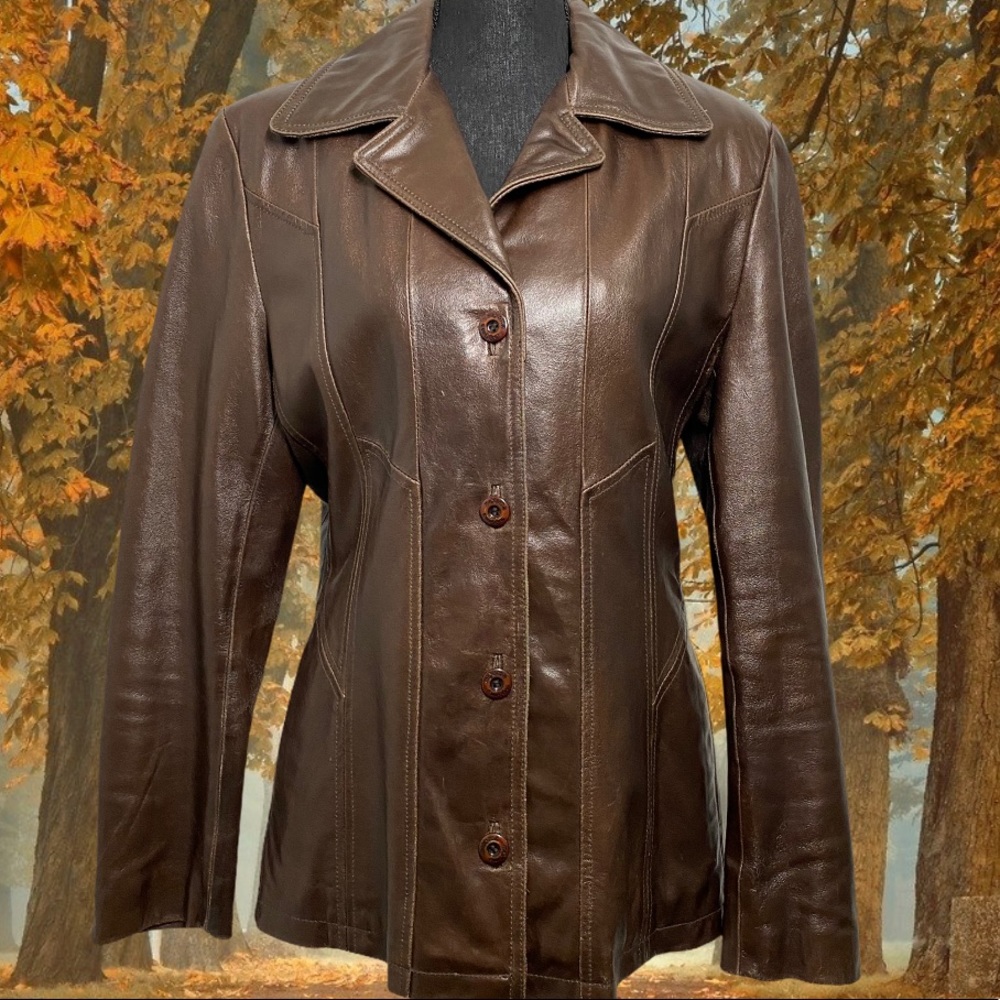 Maxima Wilson’s Vintage Leather Jacket - Gem